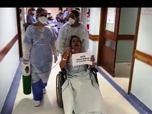 Covid-19: deputada Janete Sá deixa a UTI e se emociona - Jornal Fato